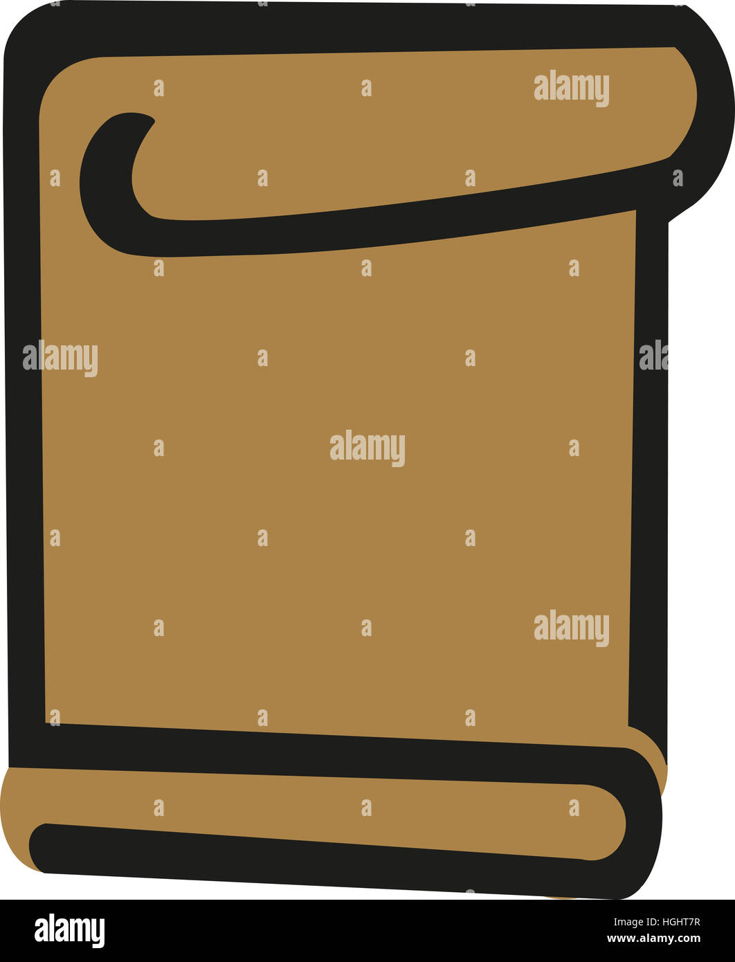 Old vintage scroll Stock Photo - Alamy