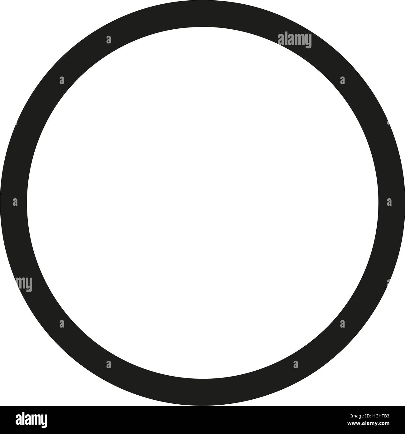 Outline oval shape hi-res stock photography and images - Alamy