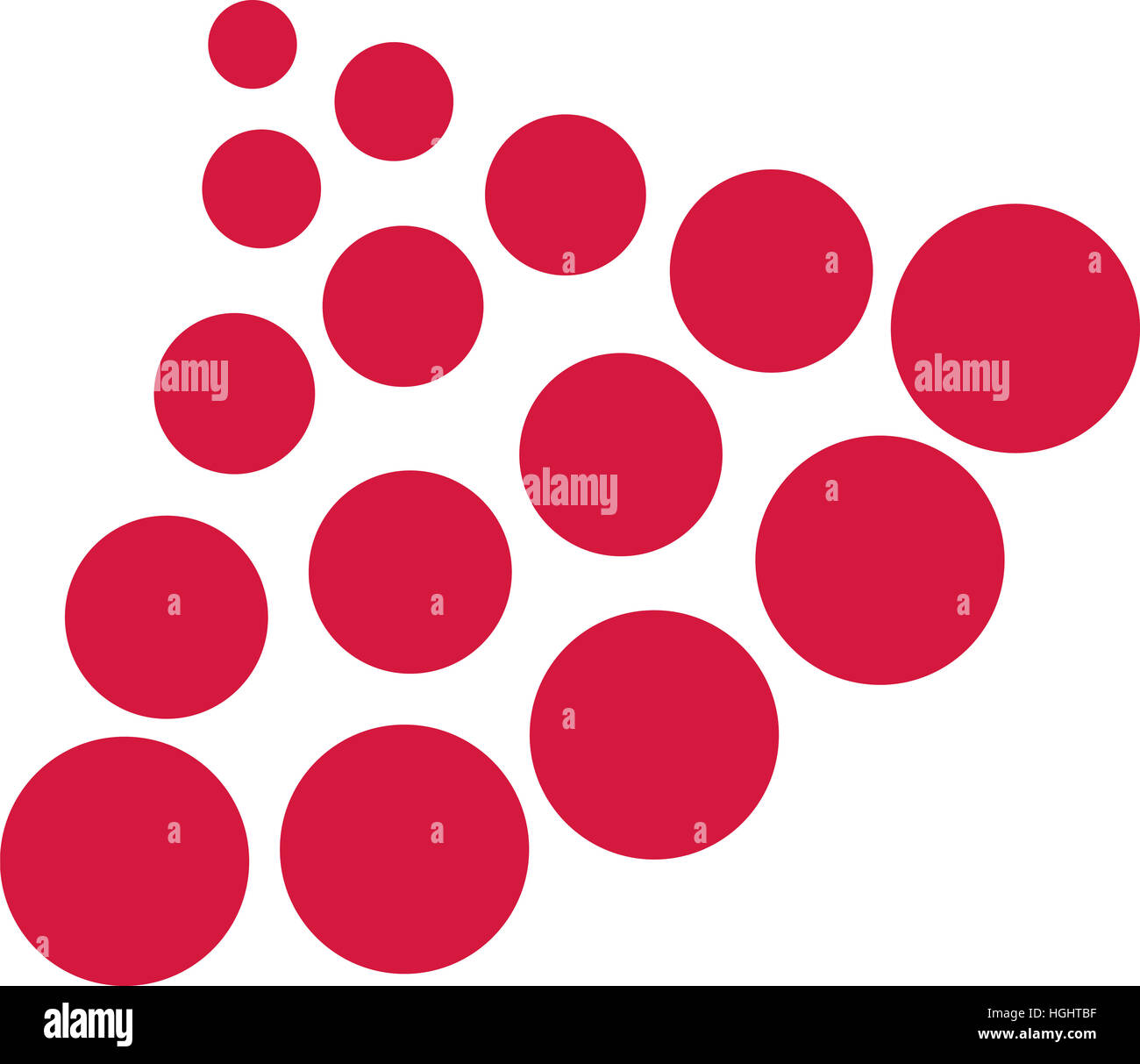 Red dotted Cut Out Stock Images & Pictures - Alamy