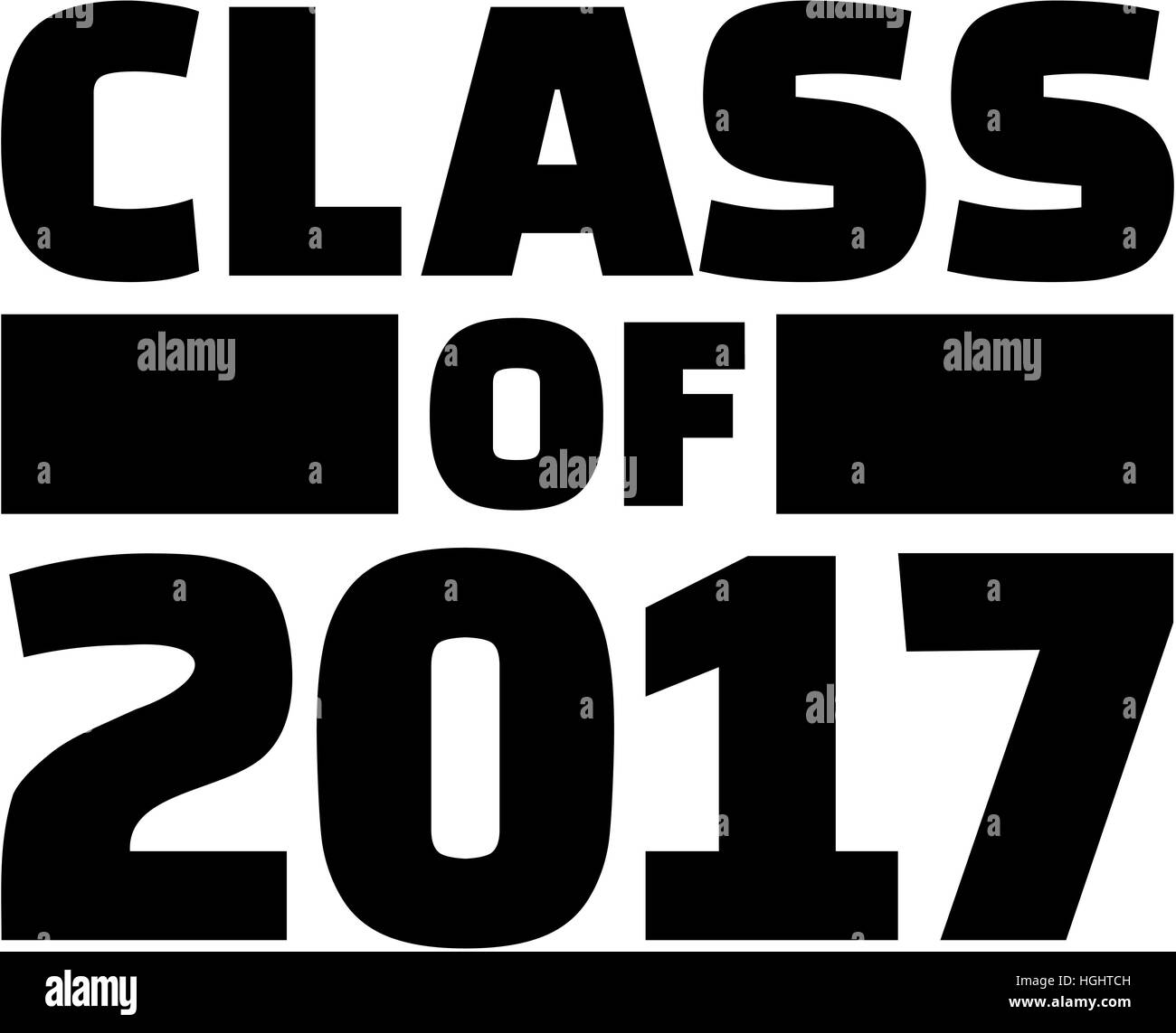 Class of 2017 Stock Photo - Alamy