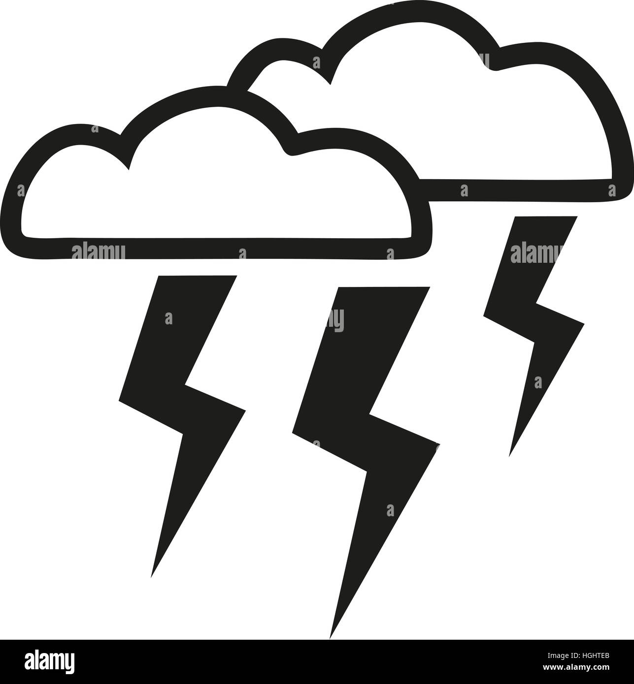 Lightning_storm Cut Out Stock Images & Pictures - Alamy