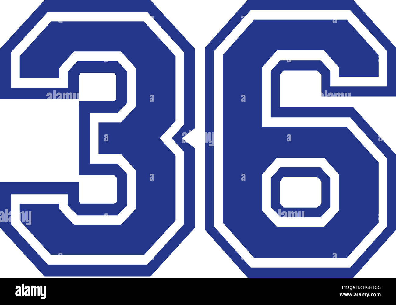 Number thirty six hi-res stock photography and images - Alamy