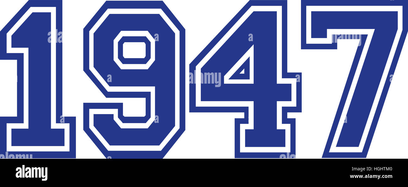 1947 year hi-res stock photography and images - Alamy