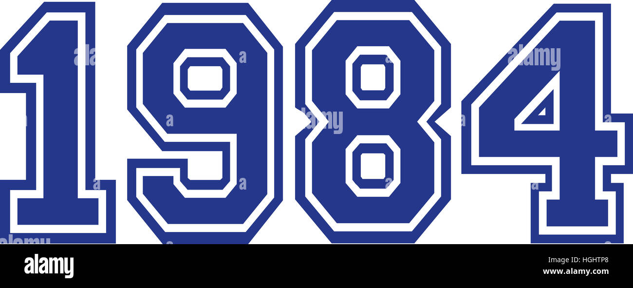 1984 year hi-res stock photography and images - Alamy