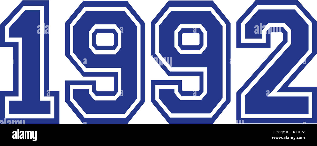 1992 year hi-res stock photography and images - Alamy