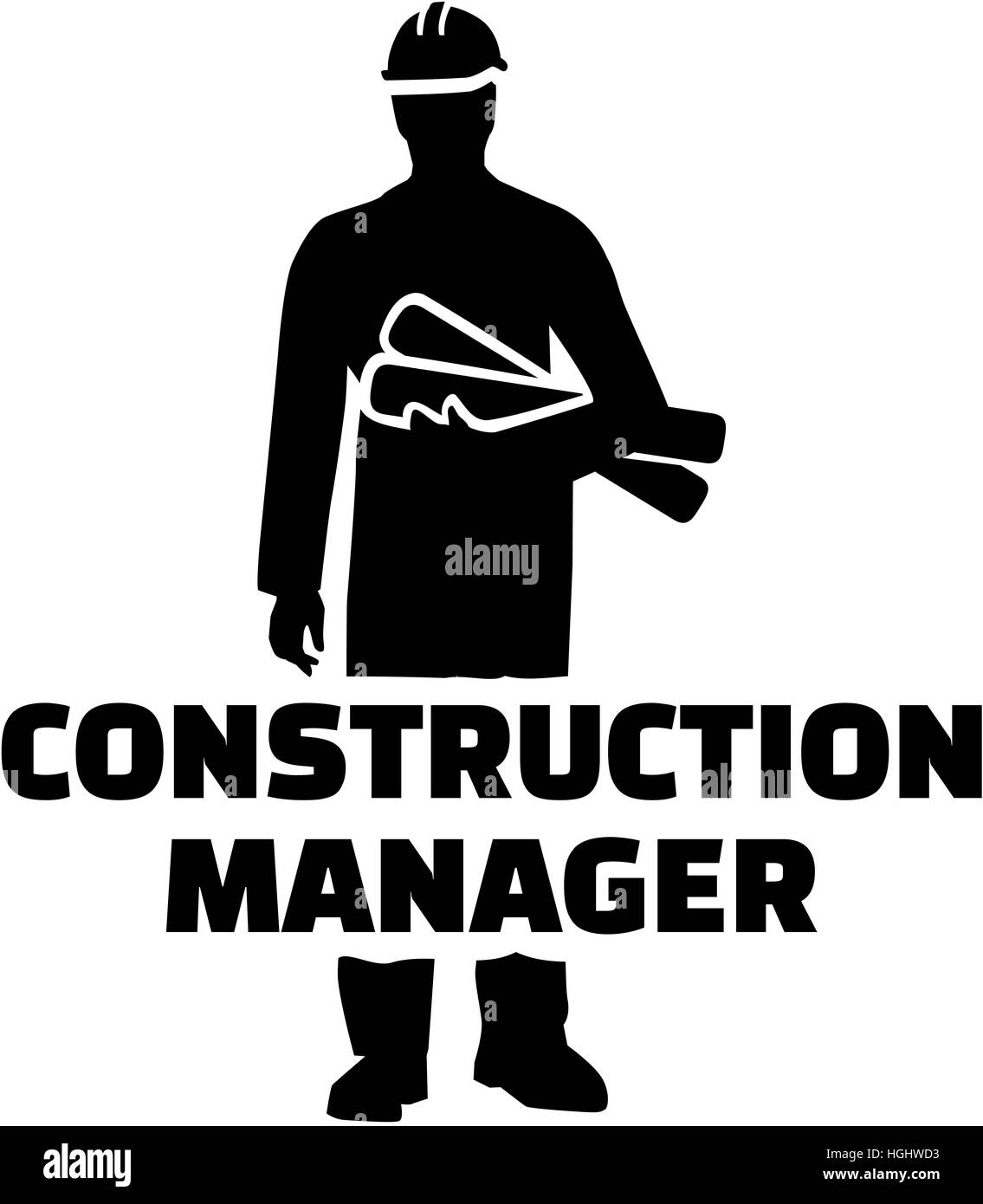Manager silhouette Black and White Stock Photos & Images - Alamy