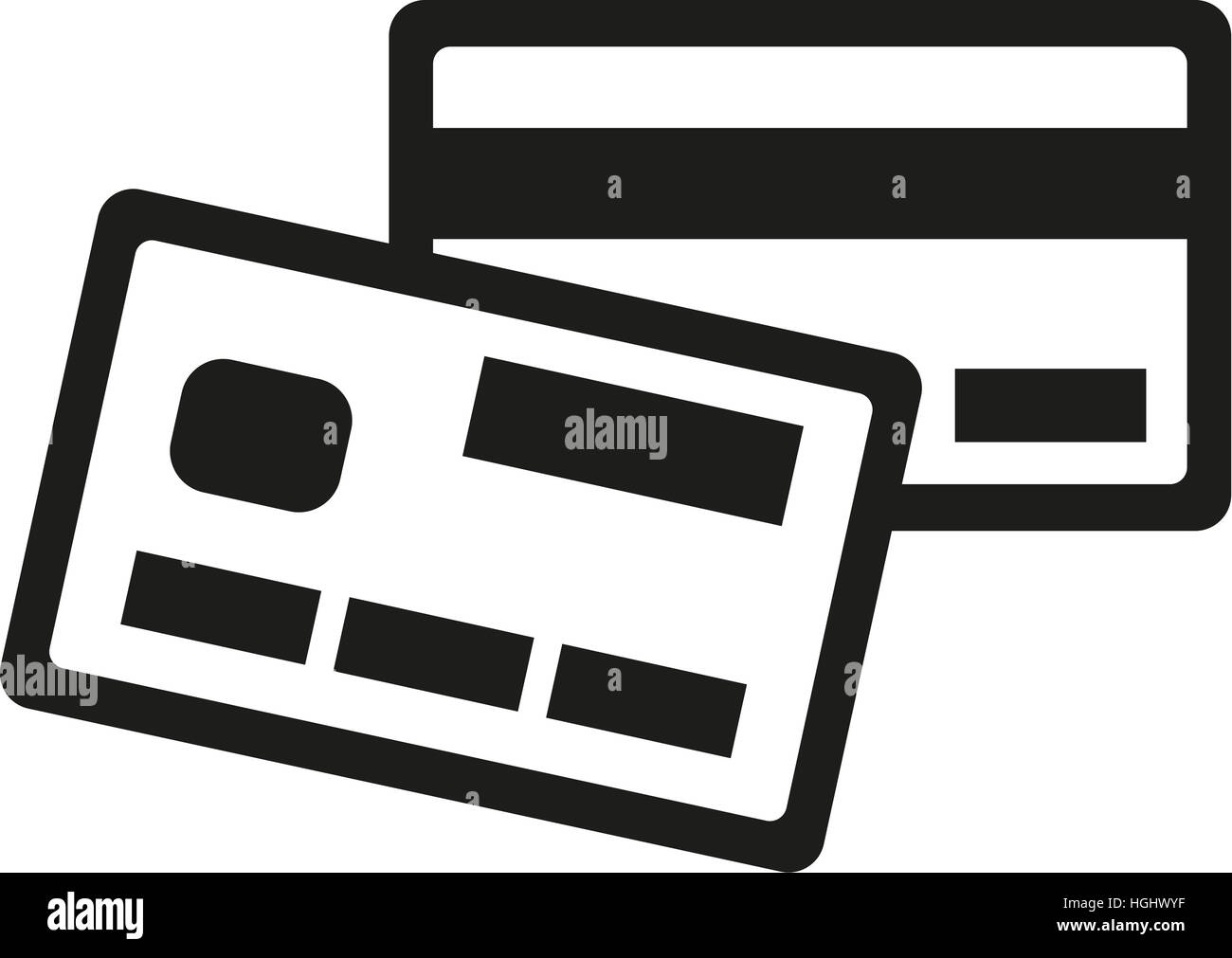 Credit Card icons Stock Photo - Alamy