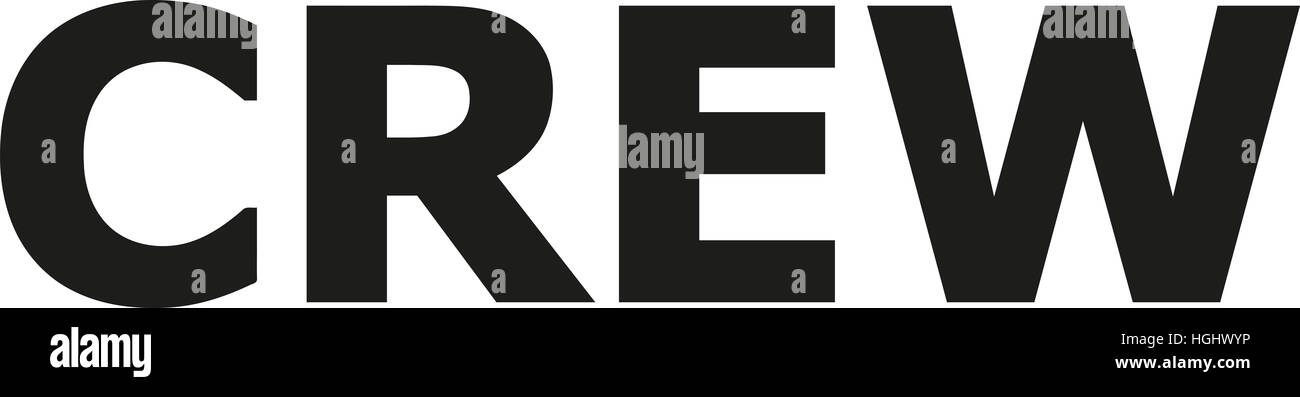 Crew for security staff Stock Photo - Alamy