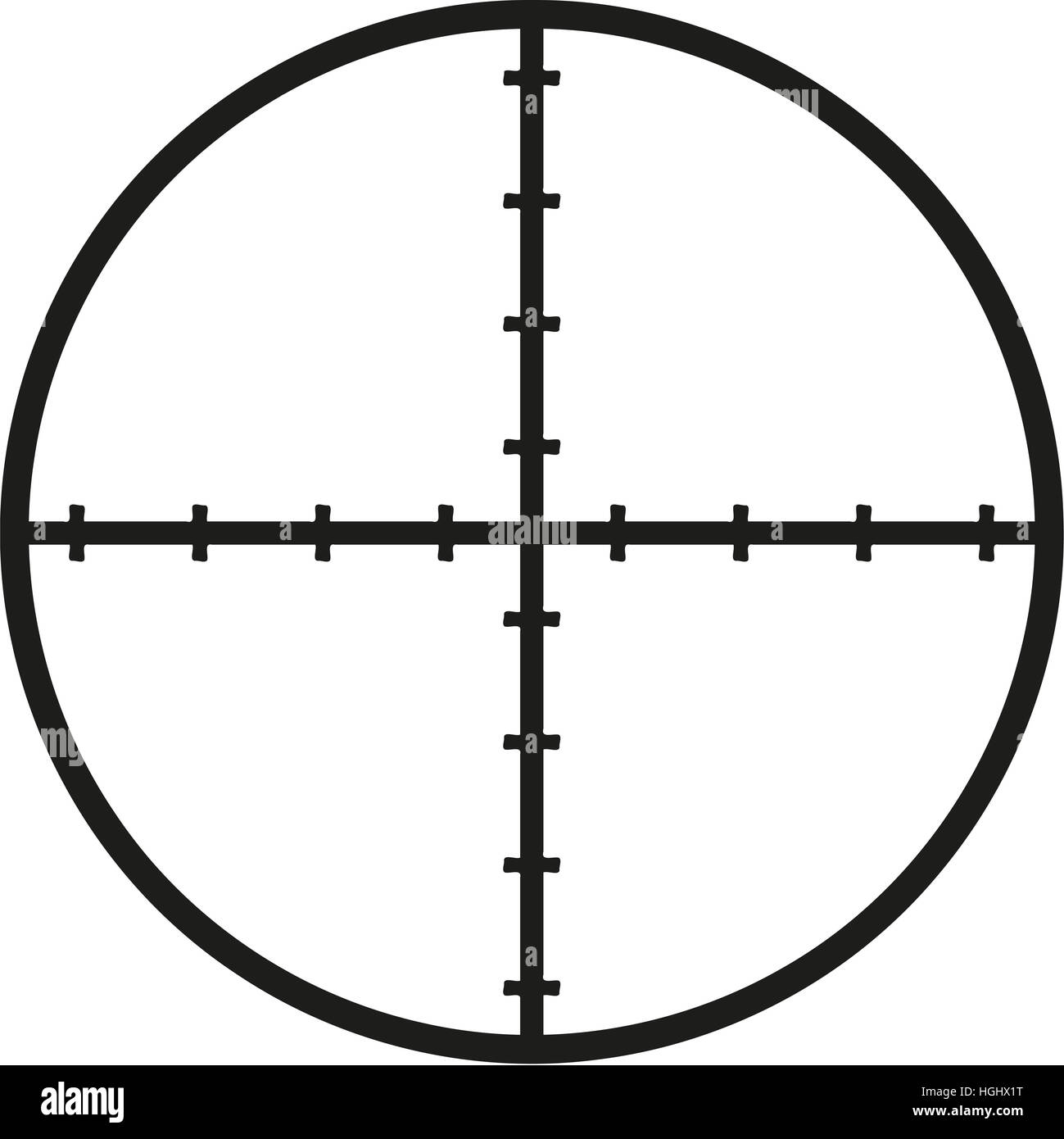 Sniper Sight Symbol Crosshair Target Stock Photos & Sniper Sight Symbol Crosshair Target Stock ...