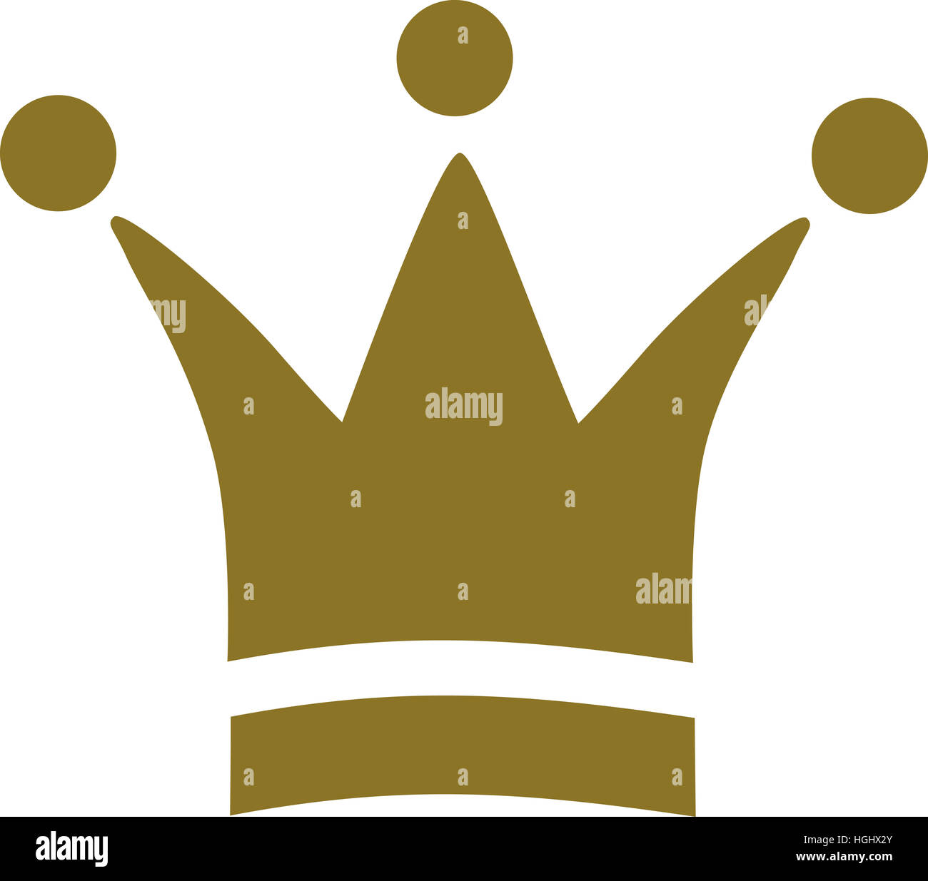 Crown icon hi-res stock photography and images - Alamy