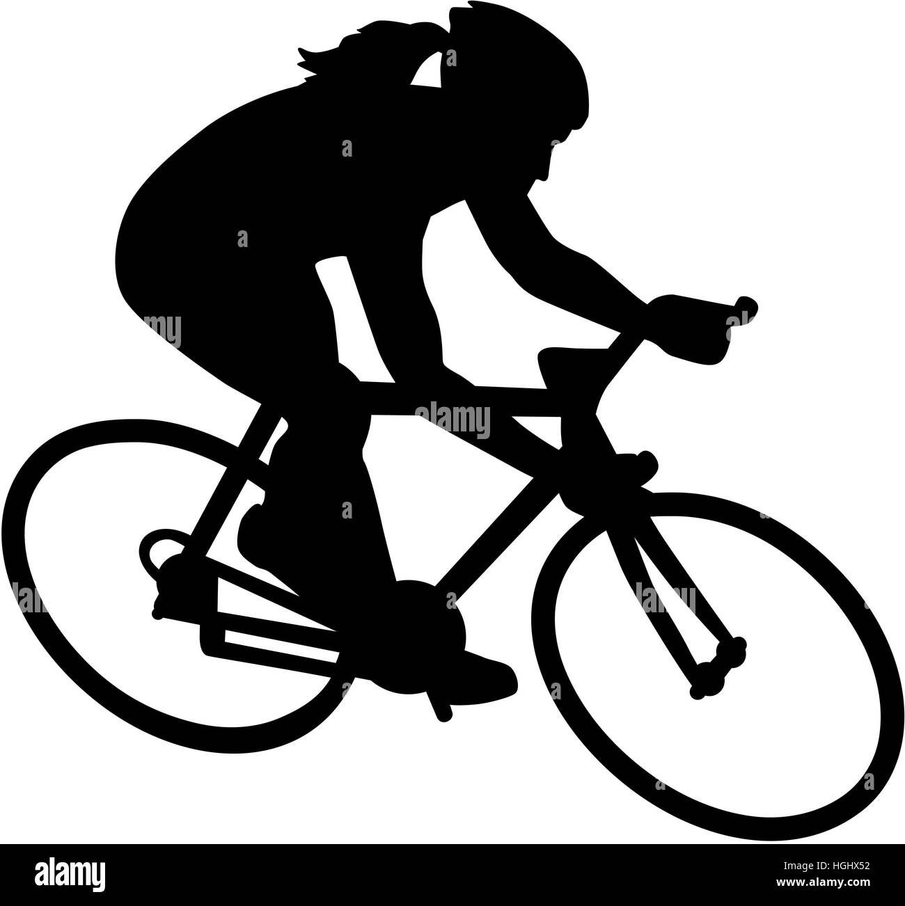 Bike racer Black and White Stock Photos & Images - Alamy