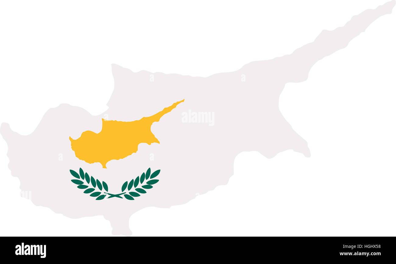 Cyprus map hi-res stock photography and images - Alamy