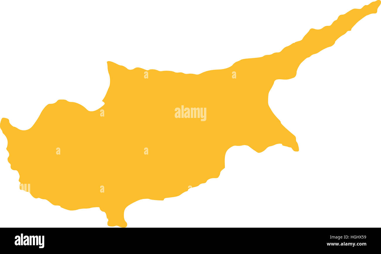 Cyprus map hi-res stock photography and images - Alamy