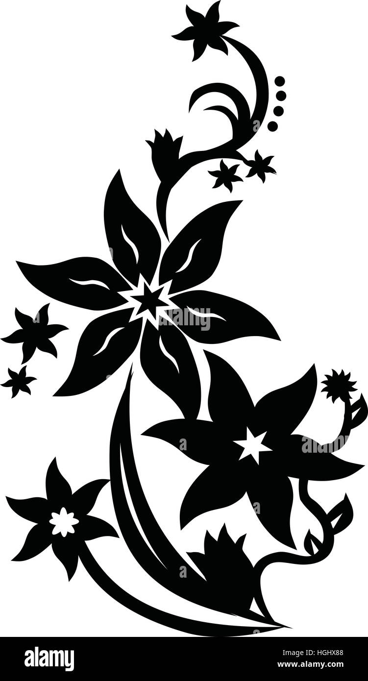 Flower vector design Stock Photo - Alamy