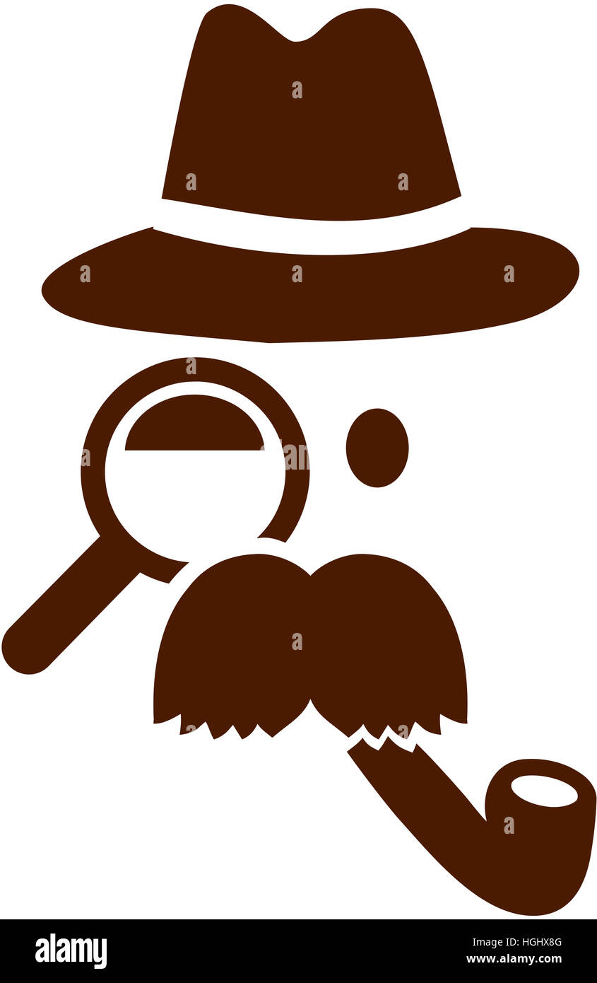 Sherlock holmes magnifying glass hi-res stock photography and images ...