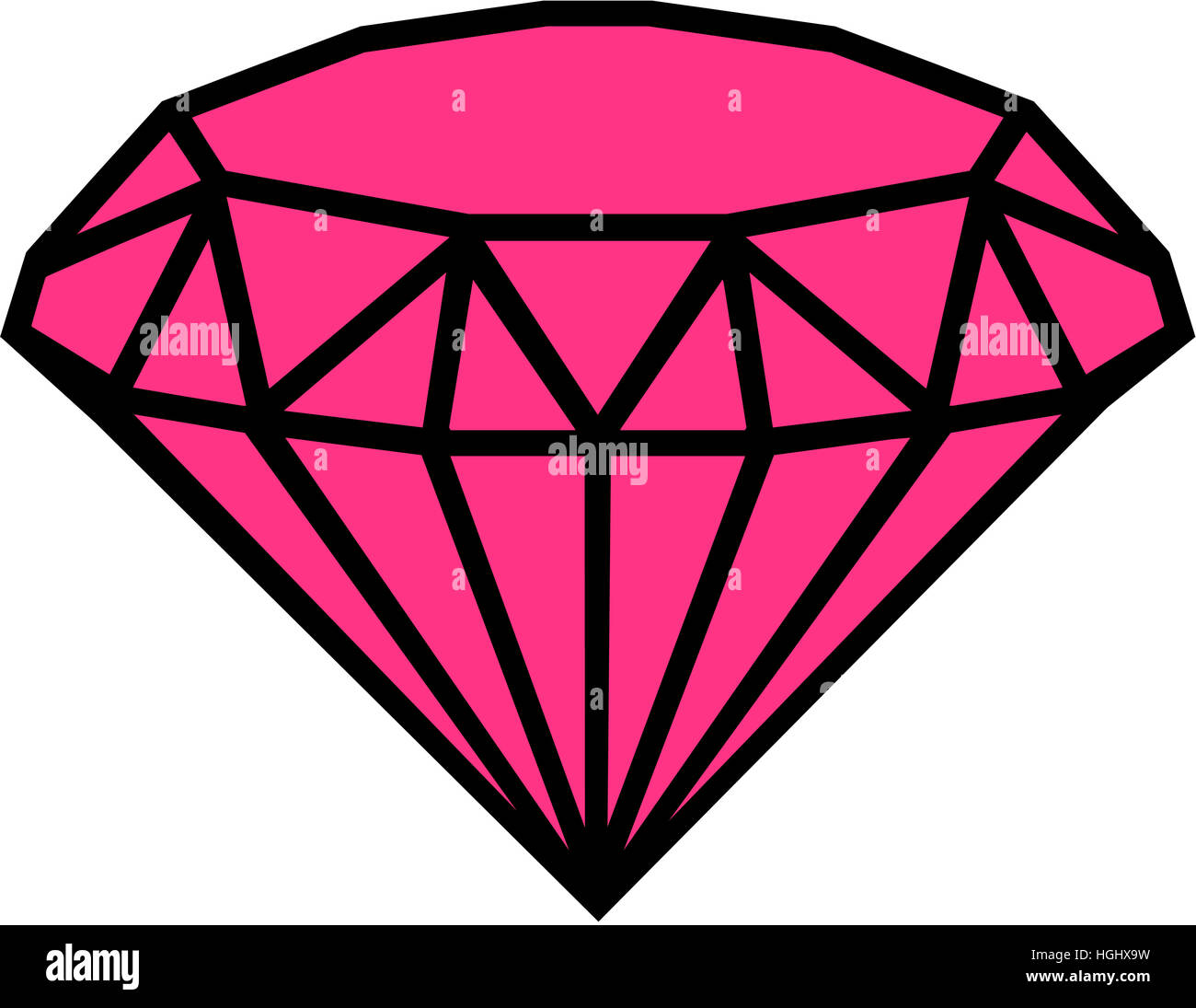Pink Diamonds Clipart