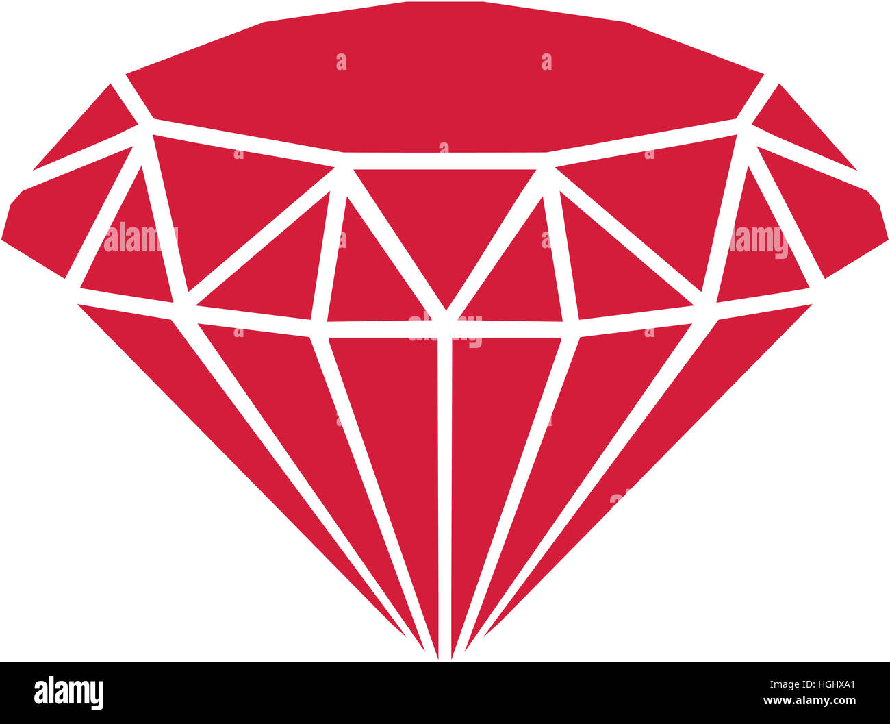 Red crystal symbol hi-res stock photography and images - Alamy