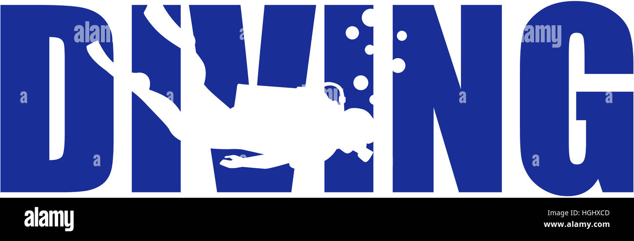 Scuba diving logo hi-res stock photography and images - Alamy