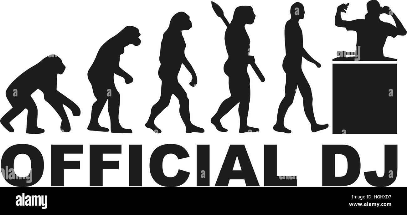Official DJ evolution Stock Photo - Alamy