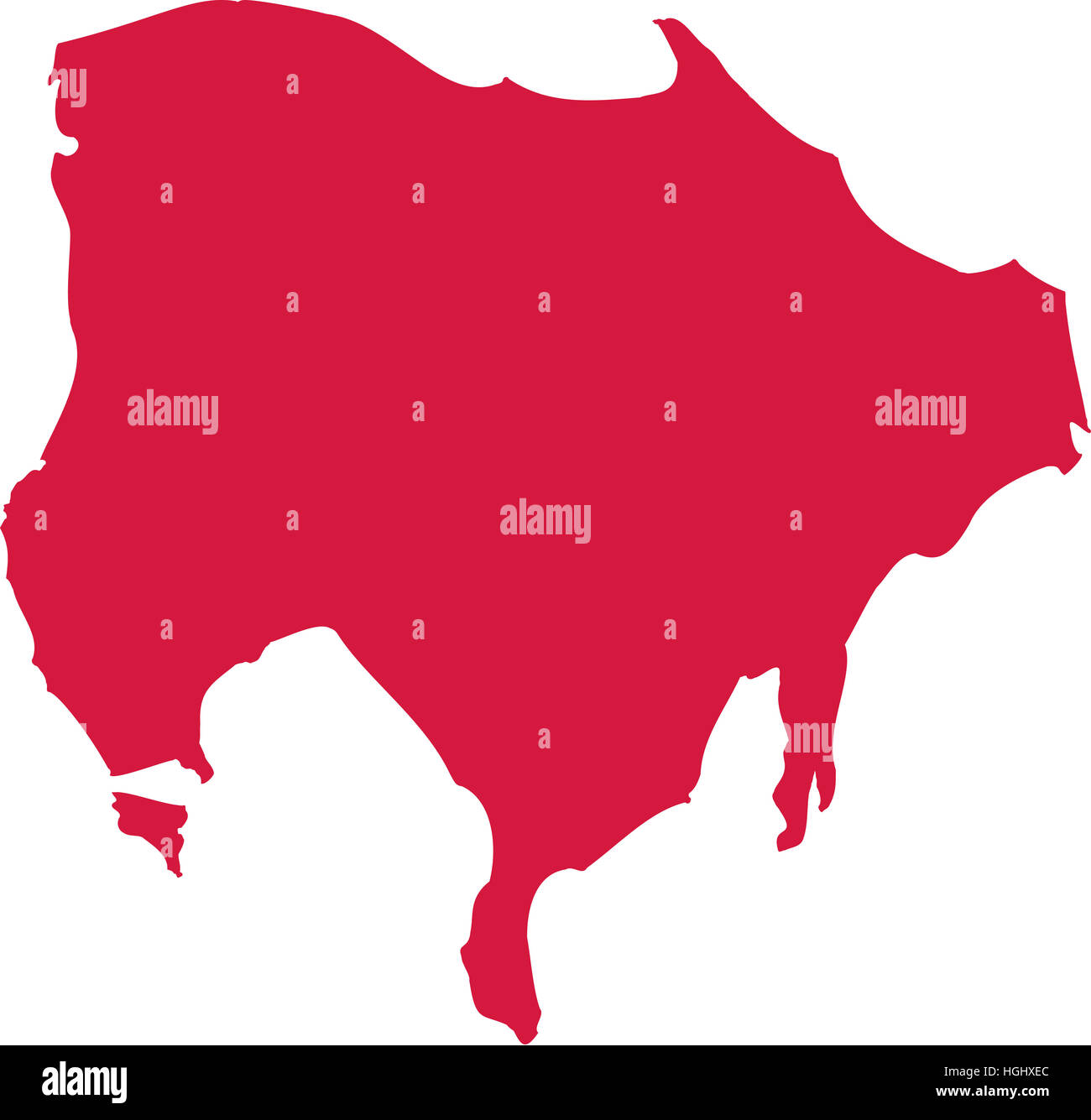 Djerba map hi-res stock photography and images - Alamy