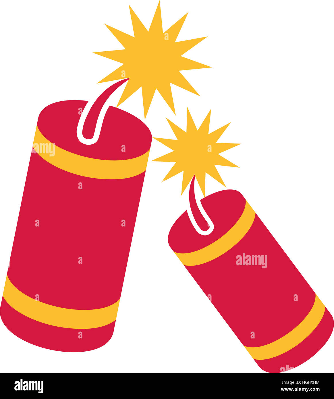 Dynamite with ignition Stock Photo - Alamy