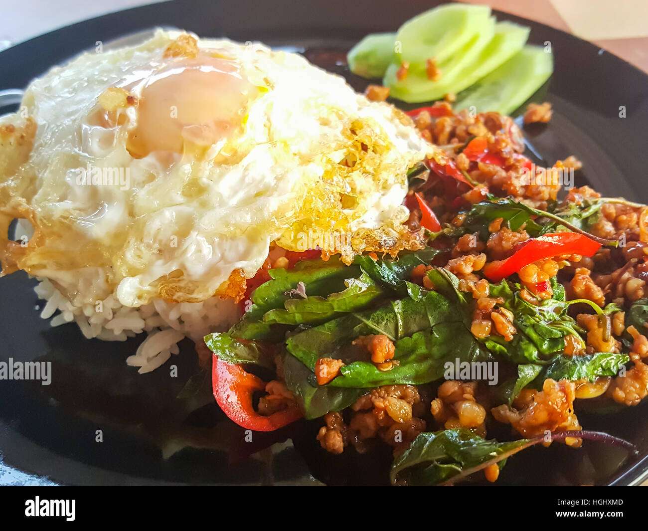 Kao pad kra prao hi-res stock photography and images - Alamy