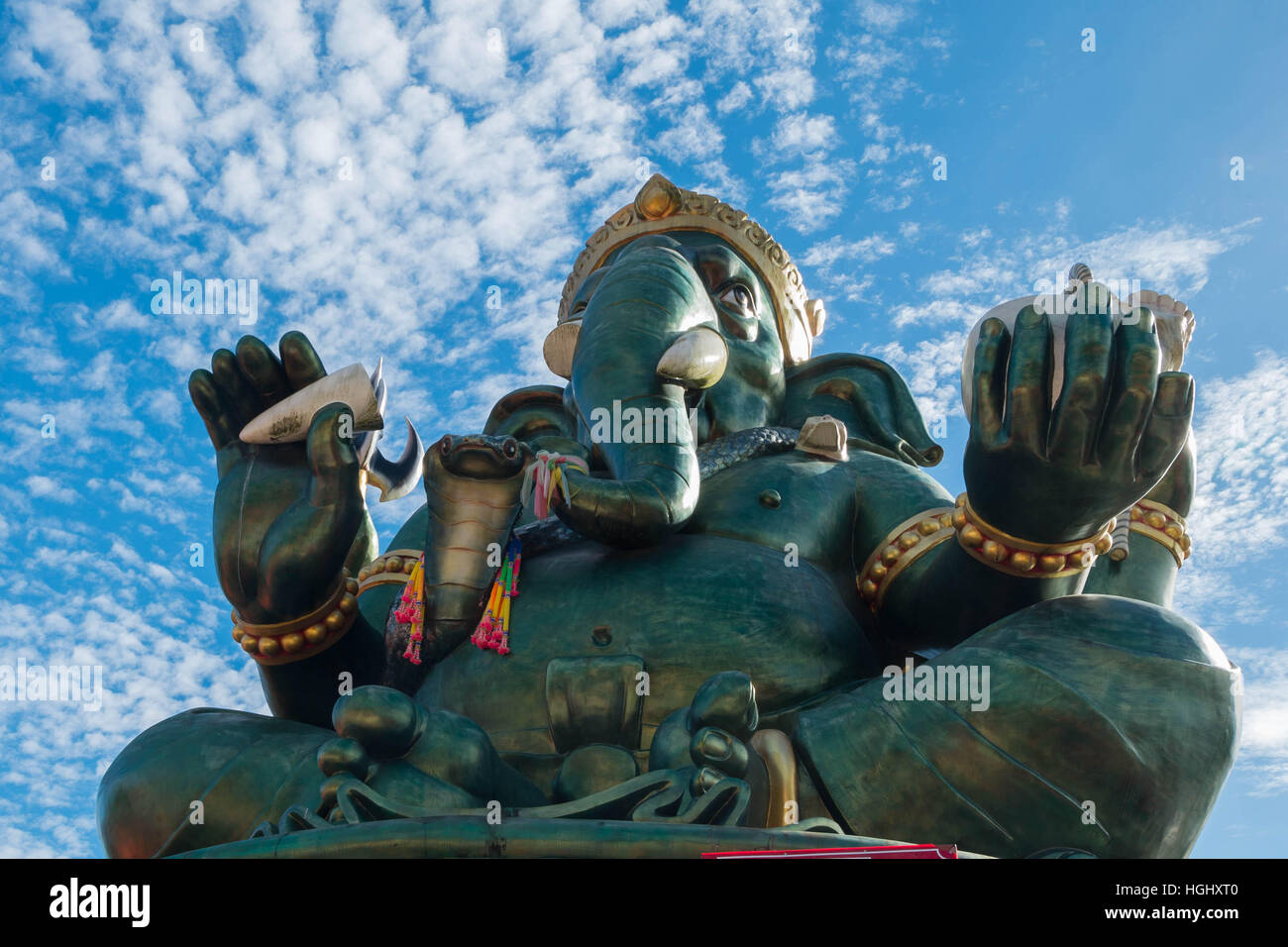Ganesha statue and Hindu god, Thailand Stock Photo - Alamy
