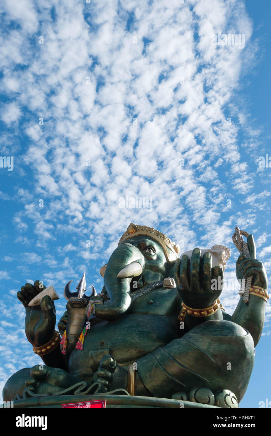 Ganesha statue and Hindu god, Thailand Stock Photo - Alamy