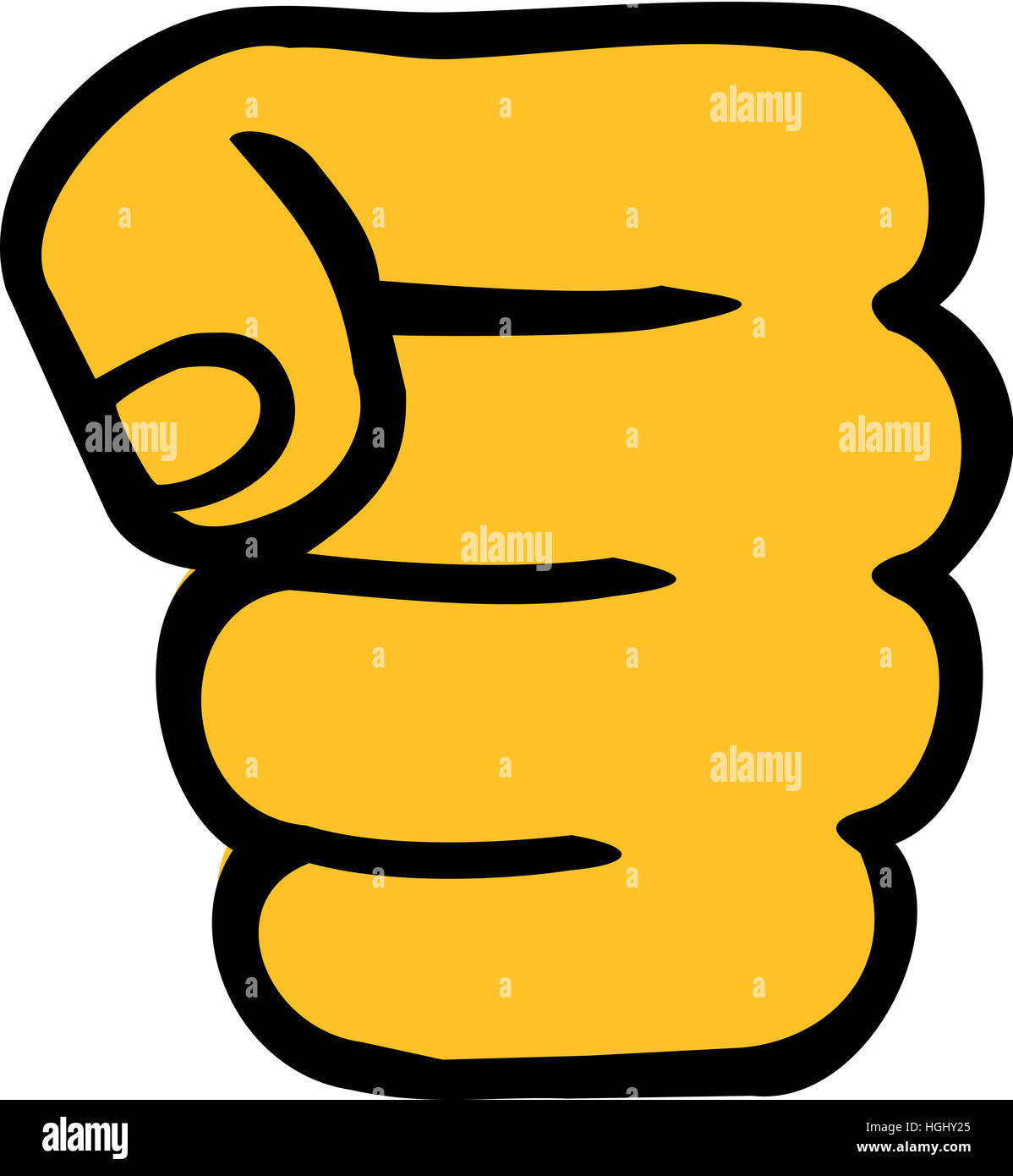 Power fist icon hi-res stock photography and images - Alamy