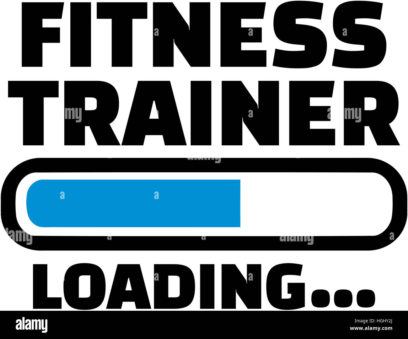 Fitness trainer Loading Stock Photo - Alamy