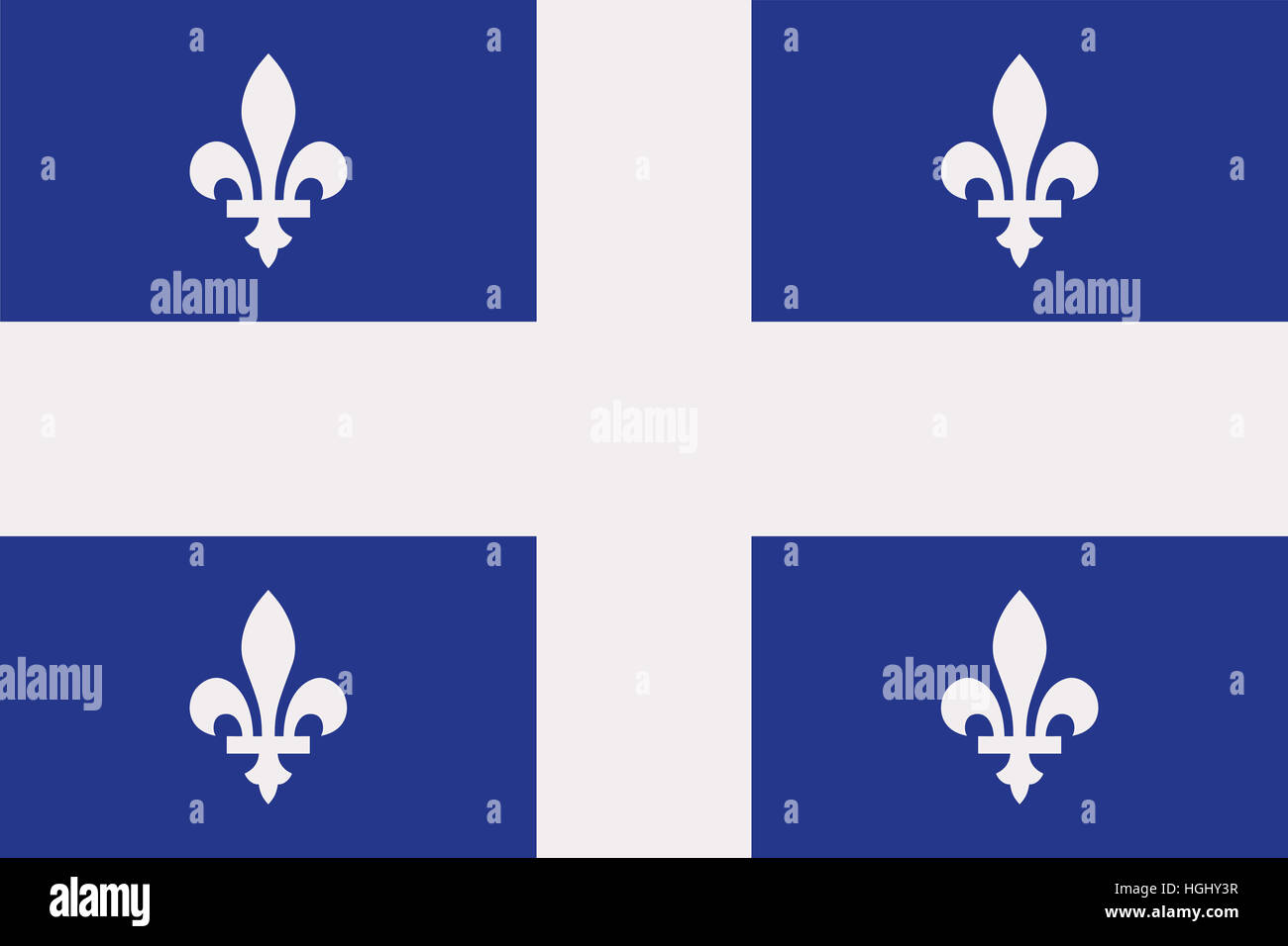 Flag of quebec hi-res stock photography and images - Alamy