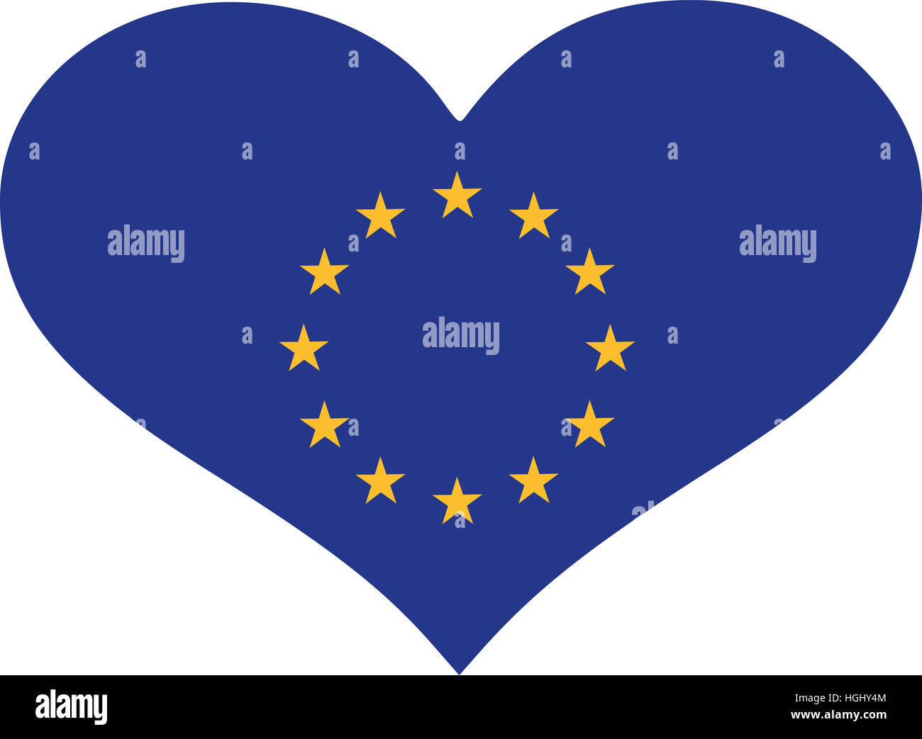 Europe flag hi-res stock photography and images - Alamy