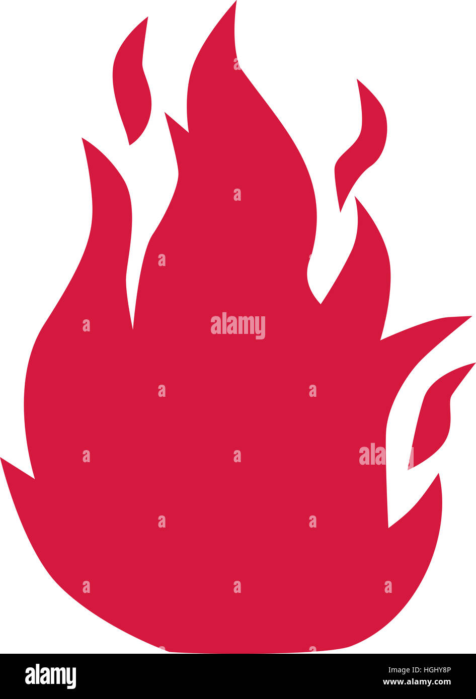 Fire pictogram hi-res stock photography and images - Alamy