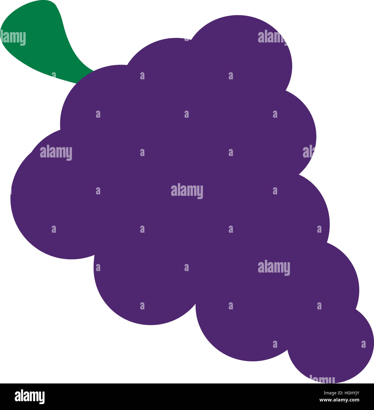 Grape symbol hi-res stock photography and images - Alamy