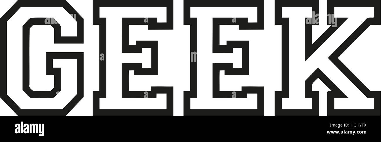 Geek symbol hi-res stock photography and images - Alamy