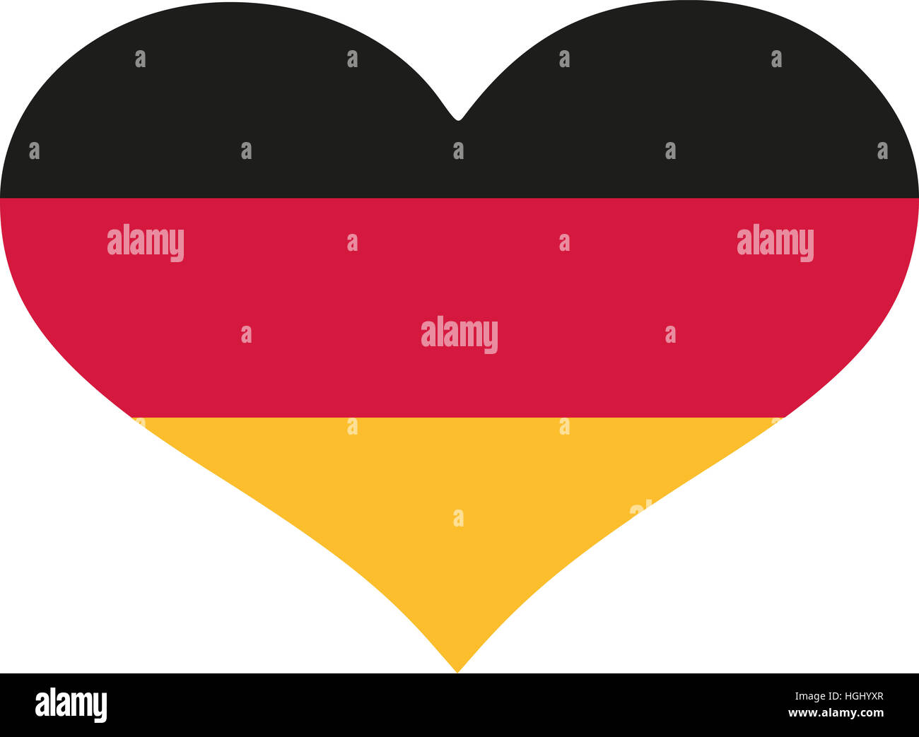 Germany flag heart Stock Photo - Alamy