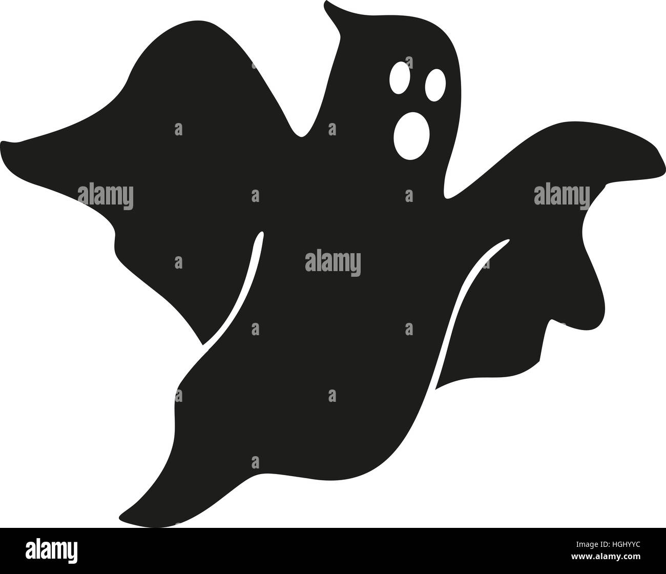 Scary ghost vector Stock Photo - Alamy