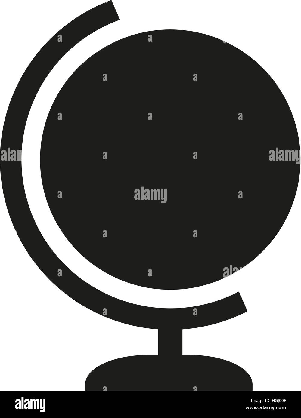 Simple global icon hi-res stock photography and images - Alamy