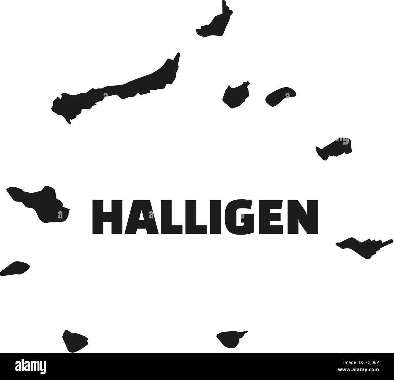 Halligen islands hallig hooge Cut Out Stock Images & Pictures - Alamy
