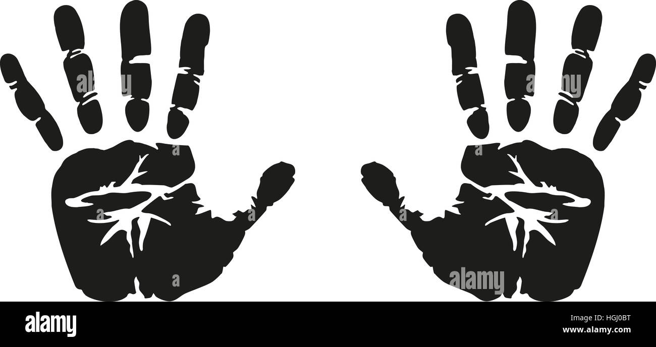 Handprints hi-res stock photography and images - Alamy