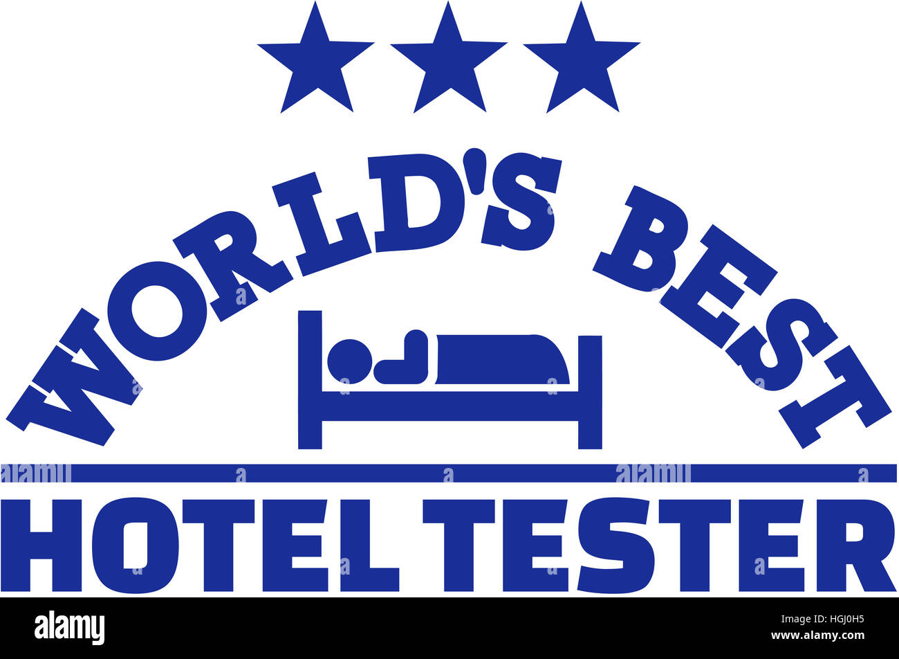 World's best hotel tester Stock Photo - Alamy