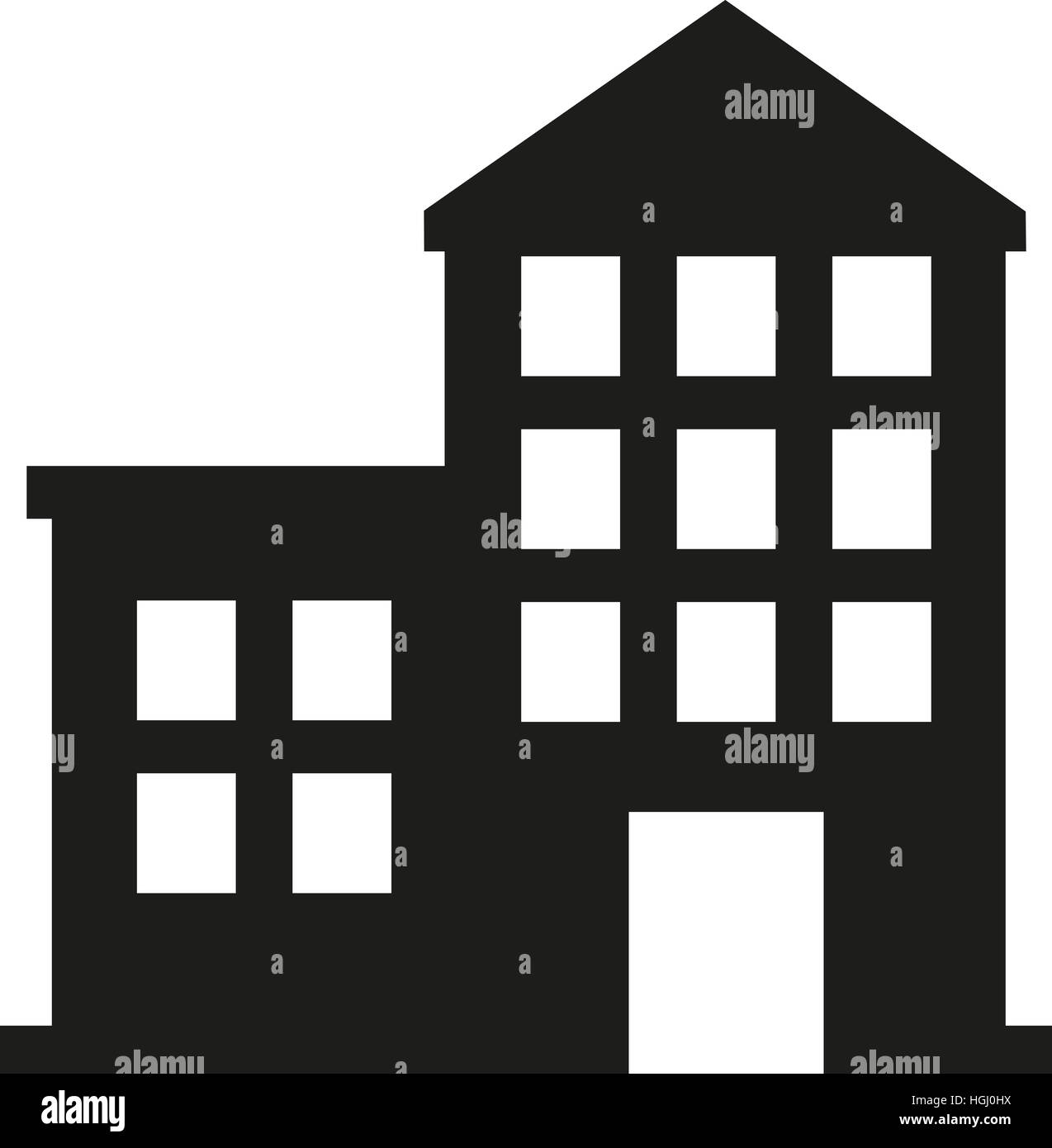 Bigger house building Stock Photo - Alamy