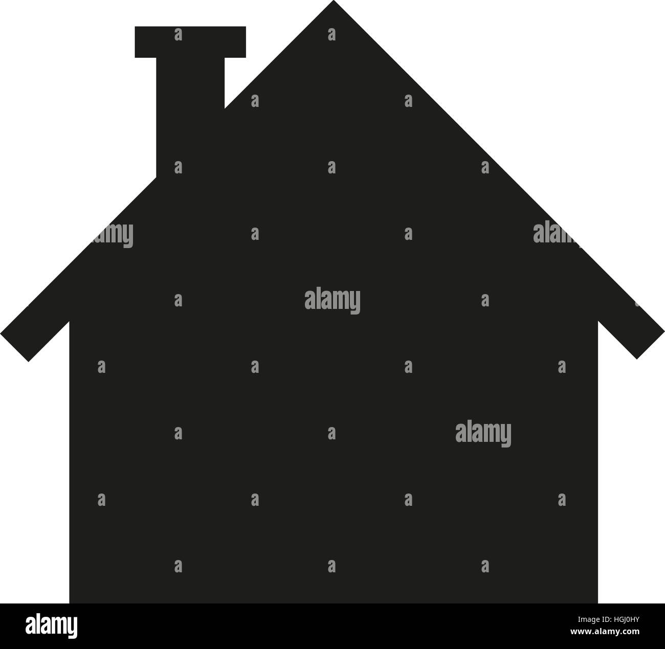 House symbol hi-res stock photography and images - Alamy