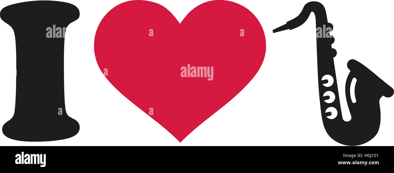 Saxophone icon hi-res stock photography and images - Alamy