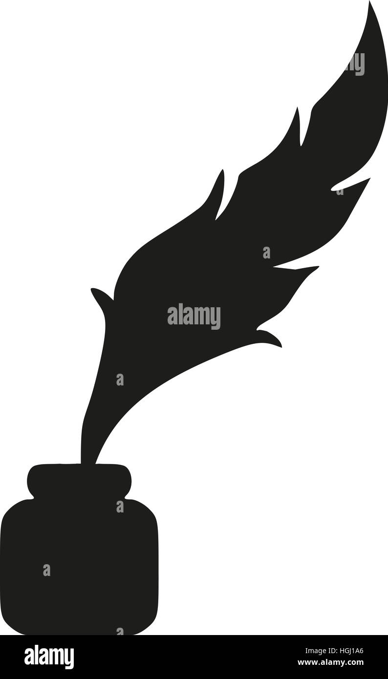 Feather pen and ink hi-res stock photography and images - Alamy