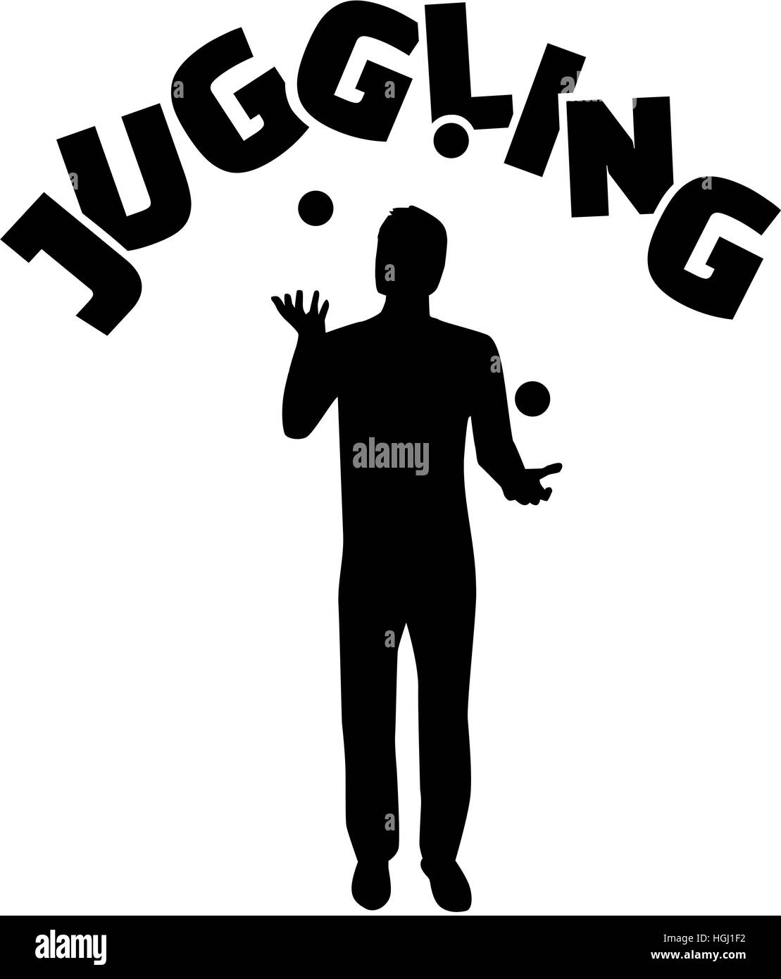 Juggler man hi-res stock photography and images - Alamy