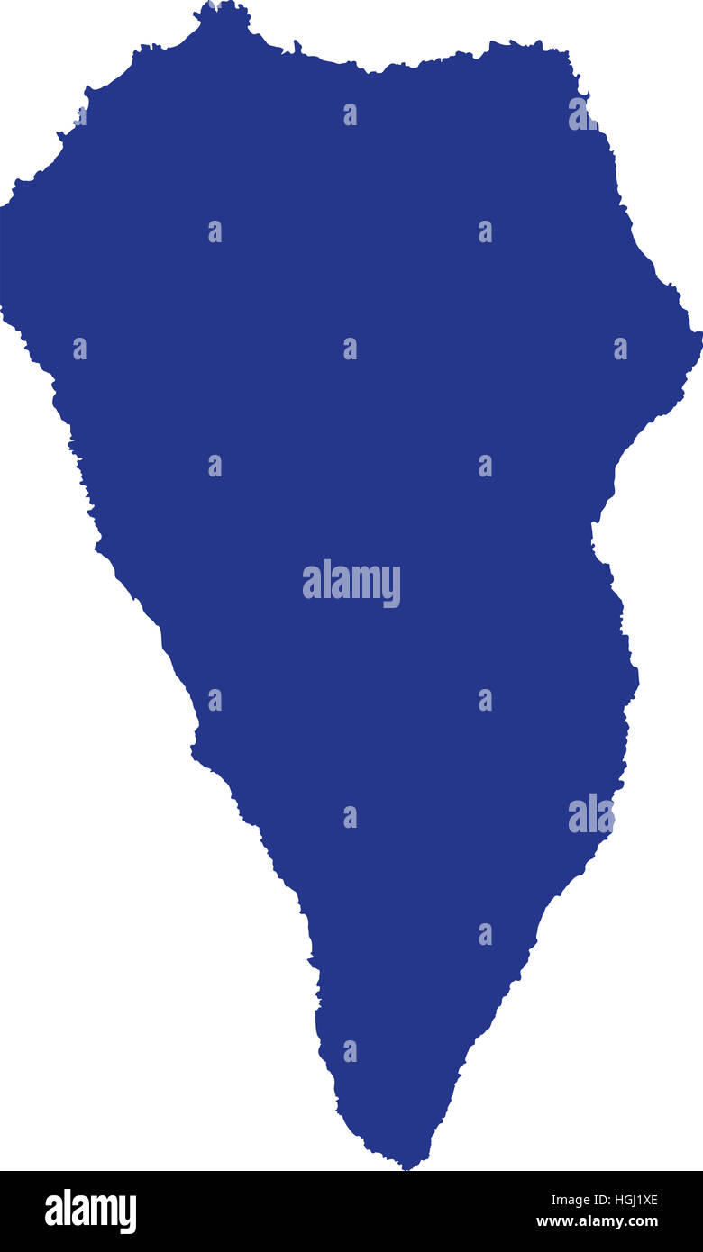 Map la palma hi-res stock photography and images - Alamy