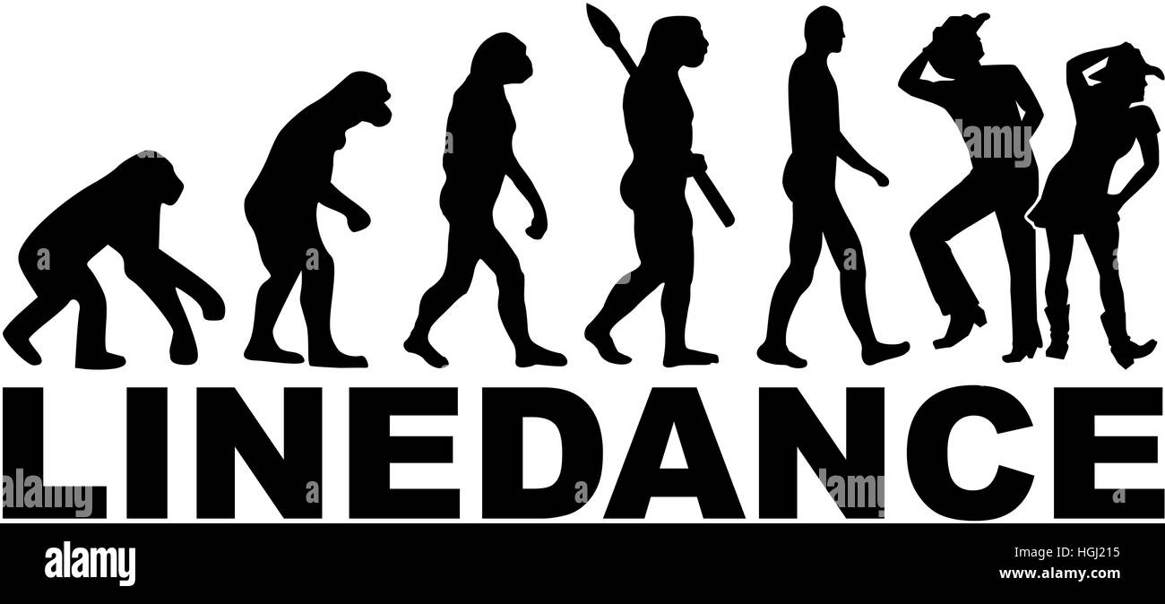 Line Dance Black and White Stock Photos & Images - Alamy