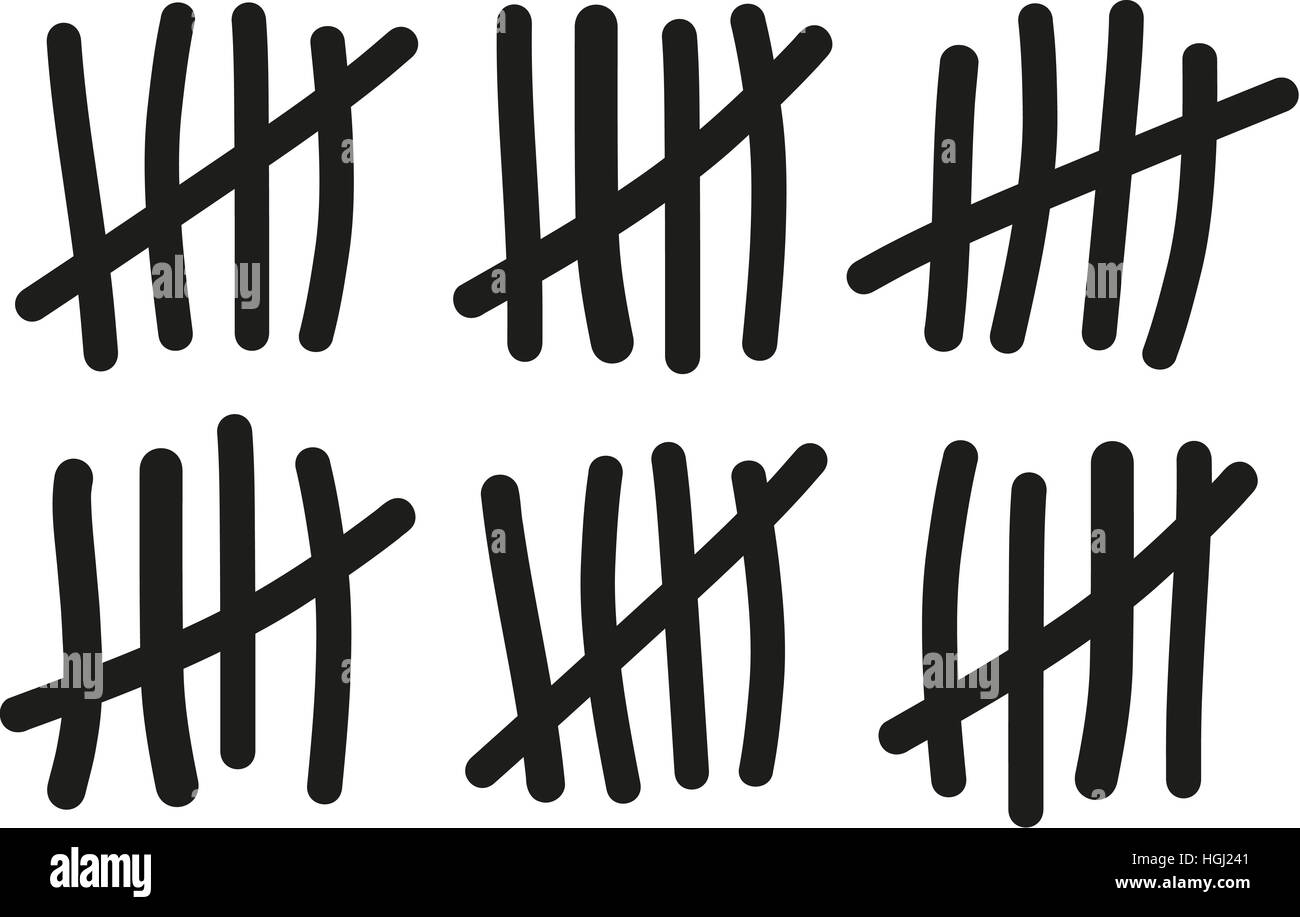 30 lines counting - Thirtieth birthday Stock Photo - Alamy