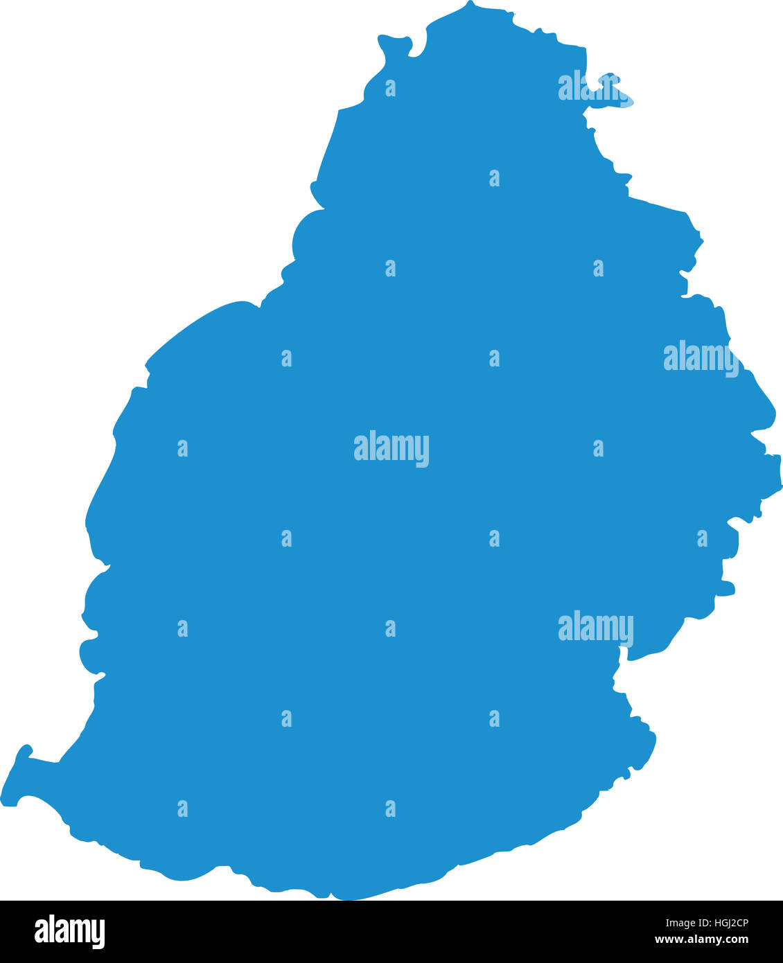 Mauritius map hi-res stock photography and images - Alamy
